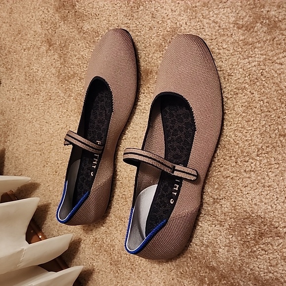 Rothy's | Shoes | Rothys The Square Mary Jane Portobello Flats | Poshmark